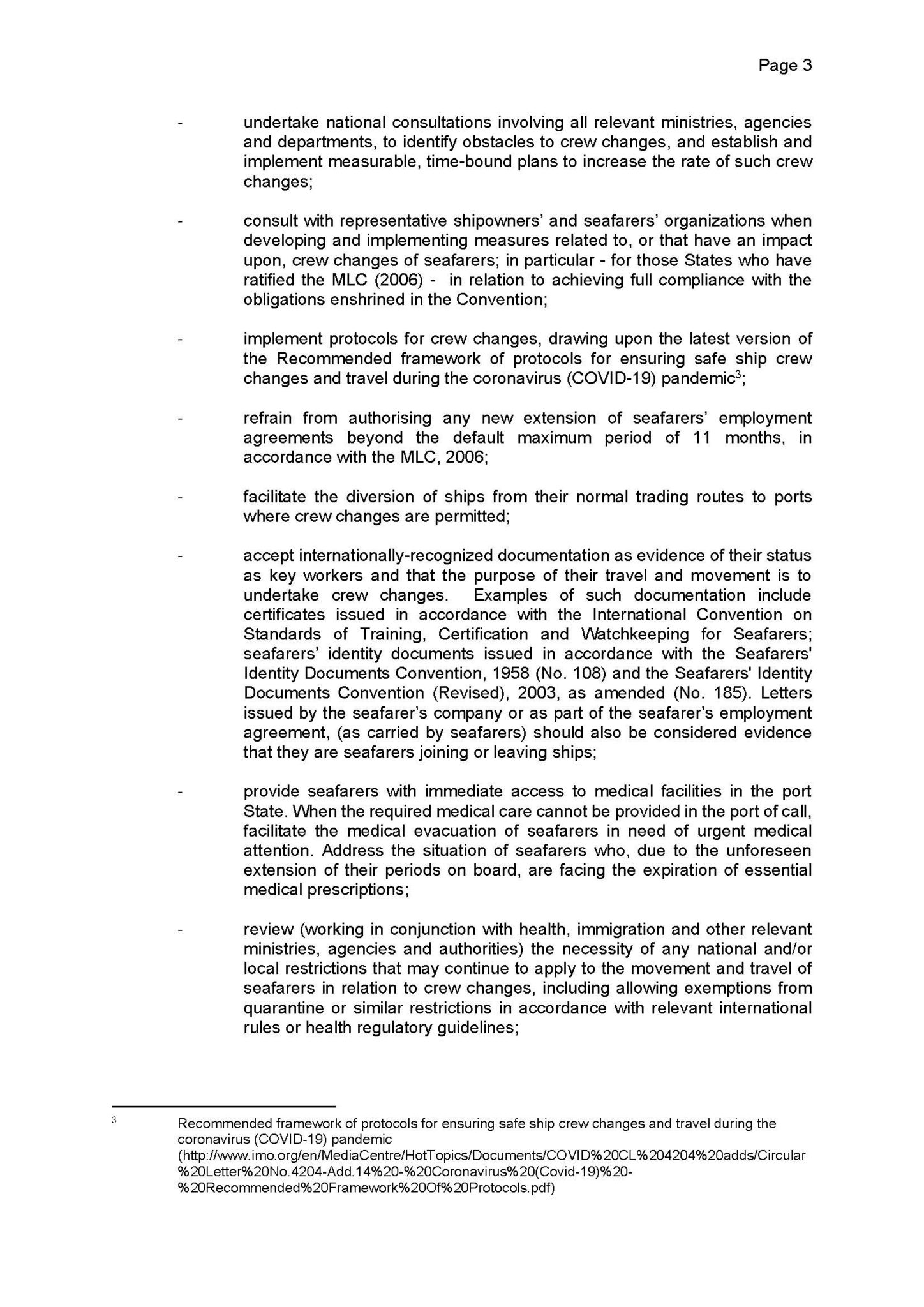 Joint statement from UN agencies on crew change crisis - The MARE Report